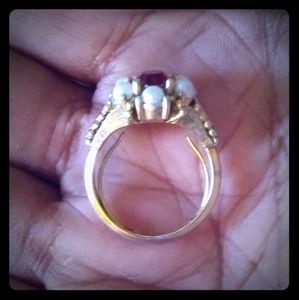 Avon | Jewelry | Vintage Avon Roseglow Ring | Poshmark
